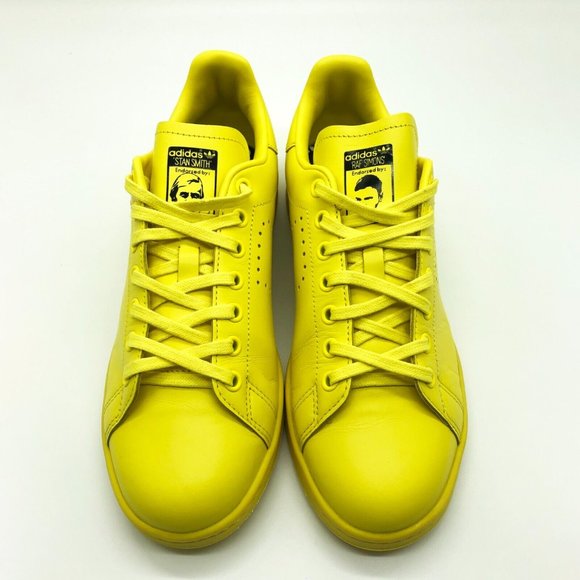 adidas | Shoes | Adidas Stan Smith X Raf Simon Men Yellow Leather Low ...